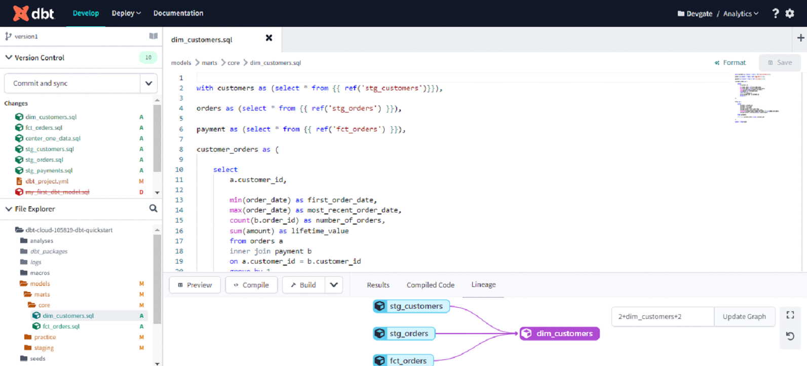 DBT, An Emerging Data Transformation Tool – DevGate